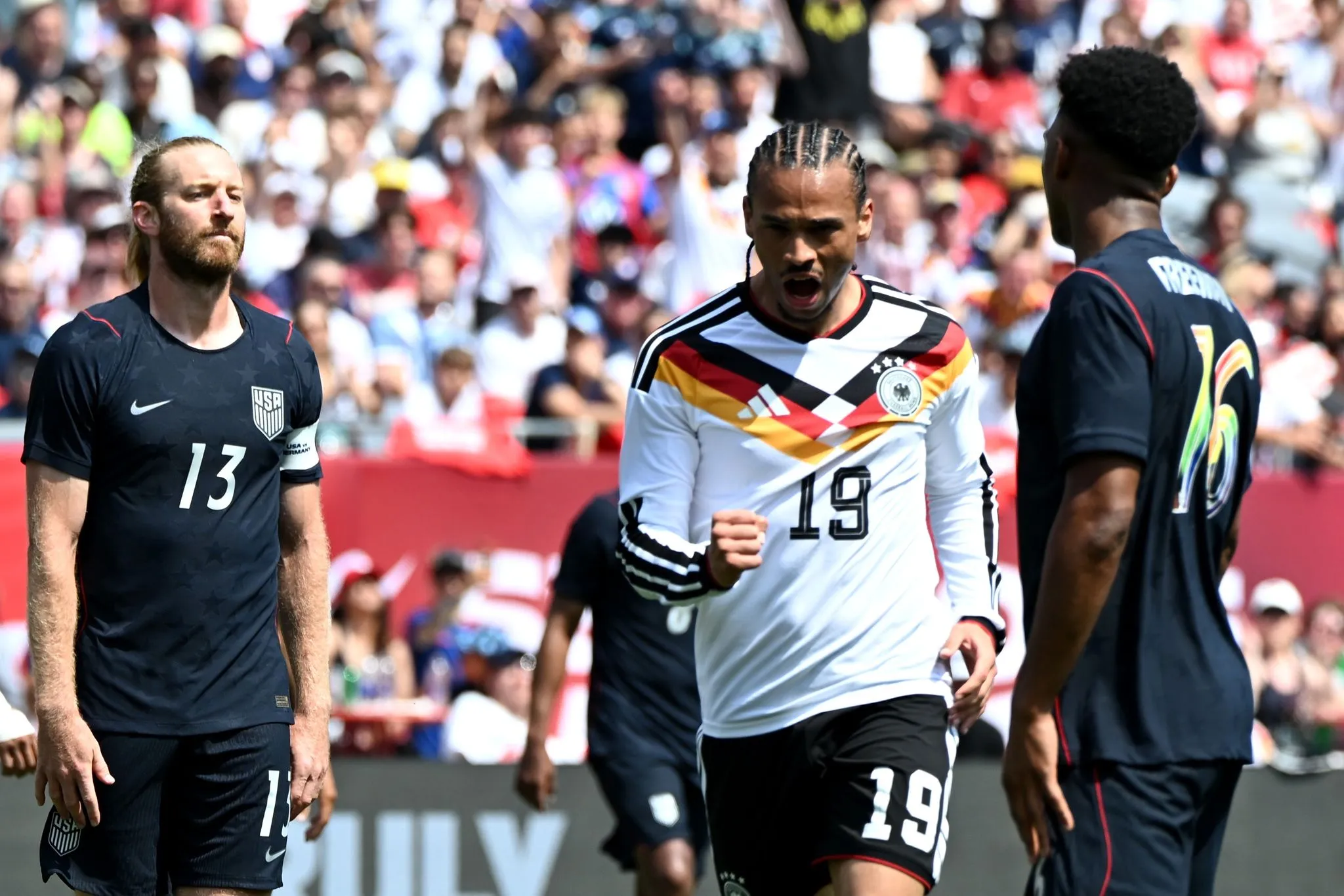 Nach Karl-Schock: Sané sorgt für DFB-Sieg bei WM-Generalprobe