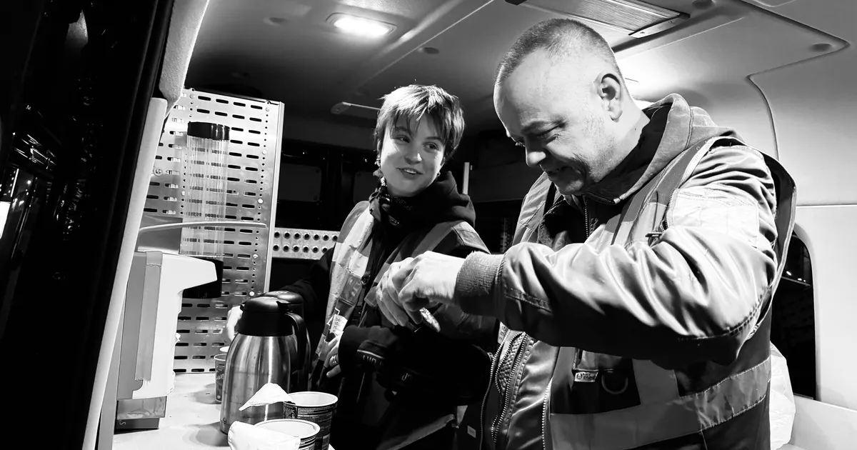 Unterwegs im Kältebus: „Man vergisst nie, wenn man jemanden sterben sieht“